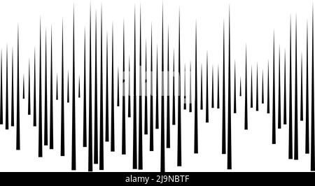 Random lines, stripes streak element. Stock vector illustration, clip ...