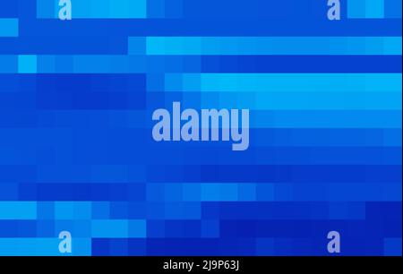 Abstract simple navy blue mosaic pattern. Pixel graphic design ...