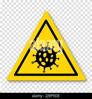 Monkeypox virus banner with yellow background Stock Vector Image & Art ...