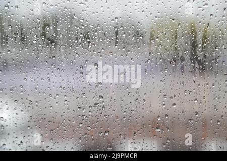 Water drop on glass windows background Stock Photo - Alamy