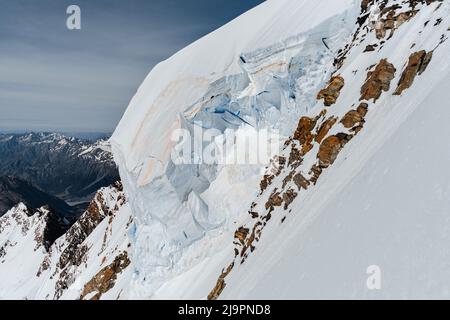Caroline Face Mt Cook Stock Photo - Alamy