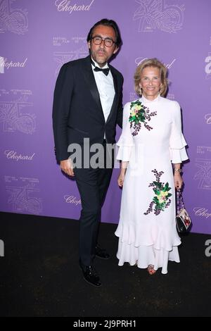 Iris Knobloch attends the "Cannes 75" Anniversary Dinner during the ...
