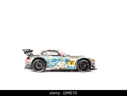 Fujimi Goodsmile Racing (GSR) Hatsune Miku BMW Z4 Super GT3 2012 2nd ...