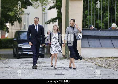 LINKÖPING 2022-05-25 Crown Princess Victoria, Prince Daniel and ...