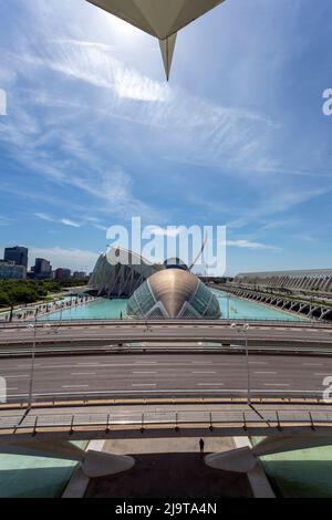Valencia, Spain - 05 05 2022: Museum of Science in Valencia, Spain on a ...