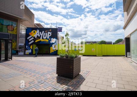 Walkway through from Lister Gate to Carrington Street in Nottingham ...