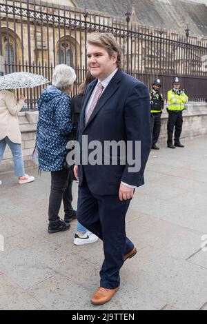 Conservative MP for Bridgend Jamie Wallis during Prime Minister's ...