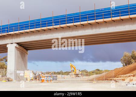 Peninsula Link Under Construction in Melbourne Australia Stock Photo ...