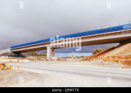 Peninsula Link Under Construction in Melbourne Australia Stock Photo ...