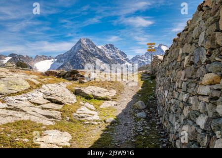 Fuorcla Surlej is a mountain pass in the Swiss Alp (connecting the ...