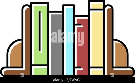 bookends decoration color icon vector illustration Stock Vector Image ...