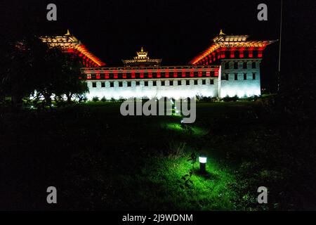 King's Palace, Dechencholing Palace, Thimphu, Bhutan Stock Photo - Alamy
