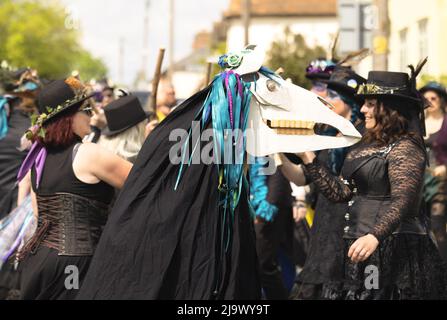 Pagan Morris Dancers Stock Photo - Alamy