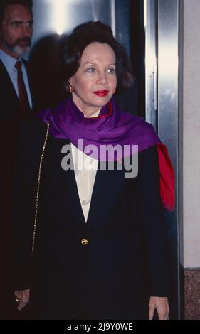 Leslie Caron attends the Film Society of Lincoln Center's "Capturing ...
