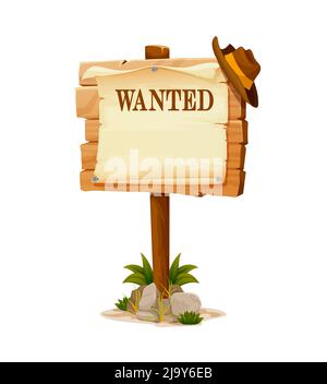 Western wanted banner with reward for cartoon nachos bandit, vector ...