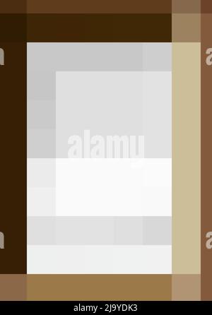 Thin wooden rectangular and square picture frames different sizes ...