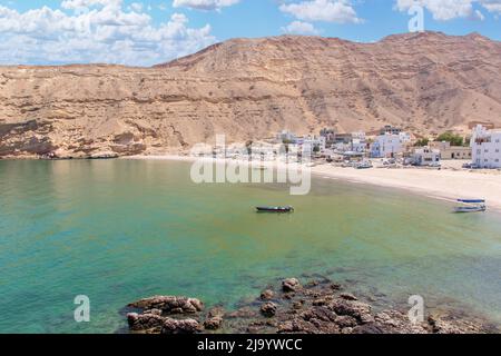 Surrounded by the green waters of the arabic sea, Oman displays dozens ...