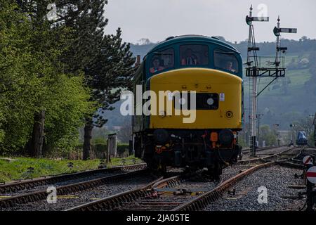 45149 Diesel Electric Locomotive Light Engine Stock Photo - Alamy