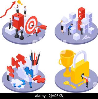 Self development concept icon. Personal growth idea thin line ...