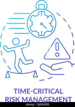 Operational process blue gradient concept icon Stock Vector Image & Art ...