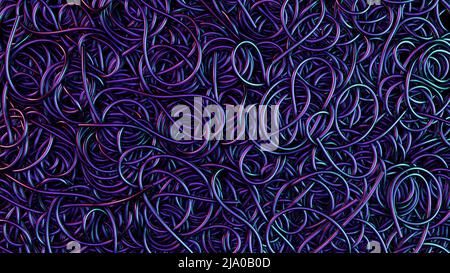 Tangled electric wires Stock Photo - Alamy
