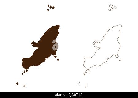 Malpelo island (Republic of Colombia, Pacific Ocean, Latin or South ...