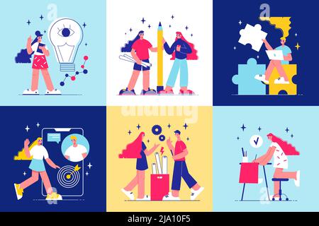 Generation Z poster template layout. Modern age group lifestyle ...