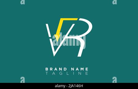 Alphabet letter icon logo VR Stock Vector Image & Art - Alamy