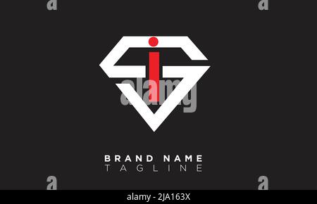 SI, IS Logo Icon Symbol Monogram Vector Stock Vector Image & Art - Alamy