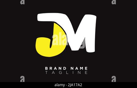 JM Alphabet letters Initials Monogram logo Stock Vector Image & Art - Alamy