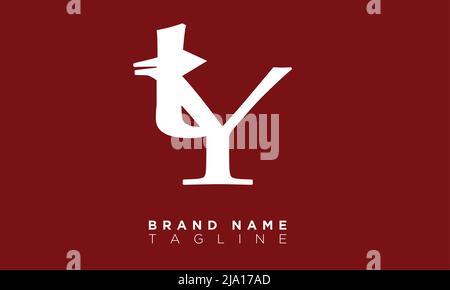 TY Alphabet letters Initials Monogram logo Stock Vector Image & Art - Alamy