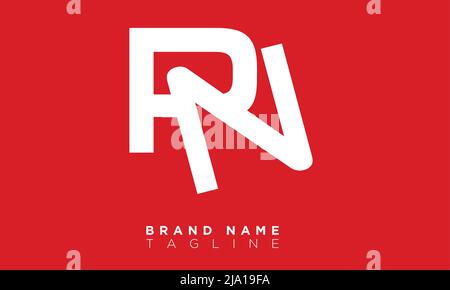 Alphabet letters monogram logo PN, NP, P and N, elegant and ...