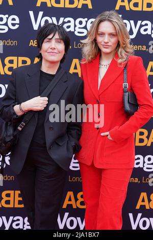 Sharleen Spiteri, left, and Misty Kyd pose for photographers at the ...
