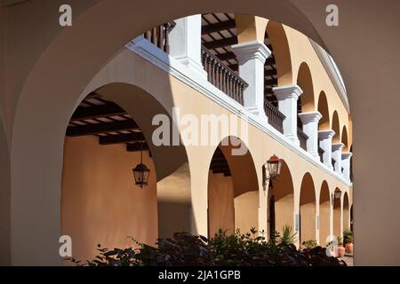 Archways Old San Juan Puerto Rico V Stock Photo - Alamy