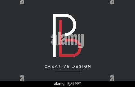 PB, BP, P or B Alphabet Letters Abstract Logo Stock Vector Image & Art ...