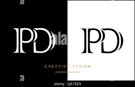 DP, PD Abstract Letters Logo Monogram Stock Vector Image & Art - Alamy