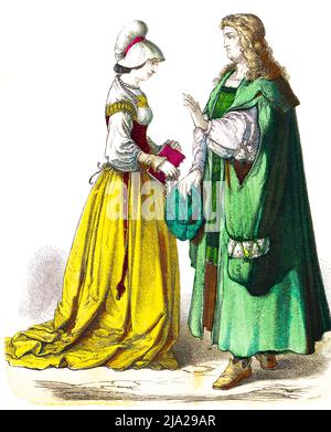 Munich Picture Gallery, Costumes, Early 16th century, German Patrician ...