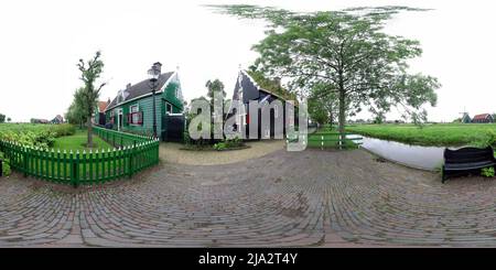 360° view of The Zaanse Schans, Zaandam, Netherlands - Alamy