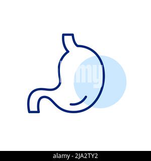 Stomach pixel art. Human internal organs 8 bit. Pixelate anatomy 16bit ...