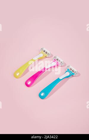 waxing products, razor photo Stock Photo - Alamy