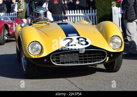James Cottingham, Ferrari 500 TRC, Lavant Cup, Goodwood Revival 2015 ...