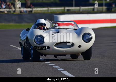 Gary Pearson, Jaguar D-Type, Peter Collins Trophy, a single driver race ...