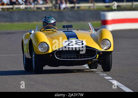 James Cottingham, Ferrari 500 TRC, Lavant Cup, Goodwood Revival 2015 ...