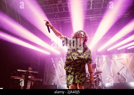 Rome, Italy. 26th May, 2022. Francesca Calearo known professionally as ...