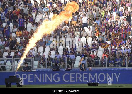 Opening ceremony during the Final UEFA Champions League 2024-2025 match ...