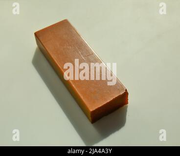 Butterscotch color genuine bakelite block vintage collectable plastic ...