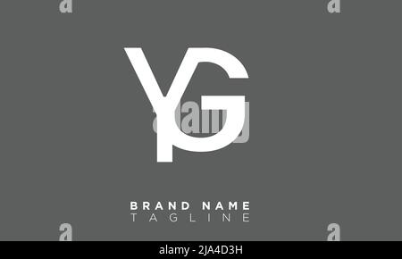 YG Alphabet letters Initials Monogram logo Stock Vector Image & Art - Alamy