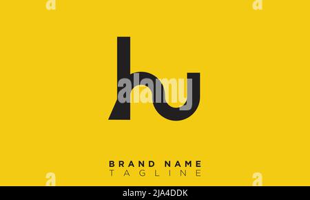 HU Alphabet letters Initials Monogram logo Stock Vector Image & Art - Alamy