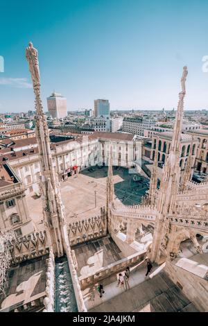 The beautiful city of Milan from all angels Stock Photo - Alamy