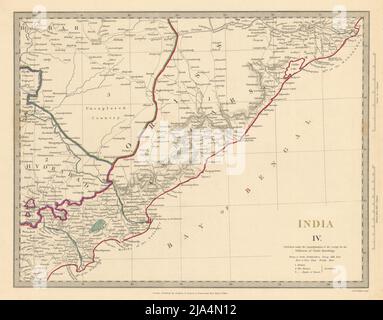 INDIA. Cicars; Mouths of the Godavery. Berar; Hyderabad. Orissa. SDUK ...
